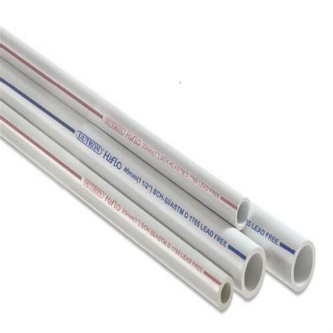 White Color Dutron Upvc Pipes At Best Price In Ahmedabad Vinayaka Corporation