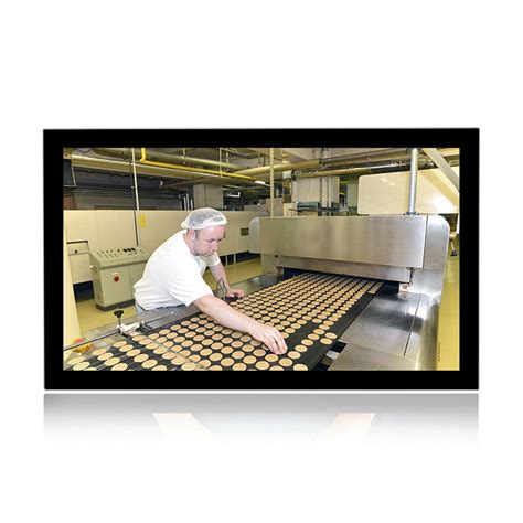 Waterproof 24 Inch Hmi Display Touch Screen Industrial Panel Pc Support