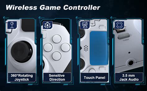 Luckymoon Wireless Controller For Ps4 Gamepad Joystick Keystone 4