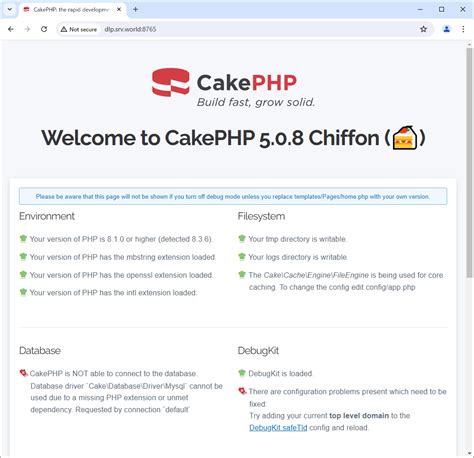 Ubuntu 2404 Install Cakephp Server World