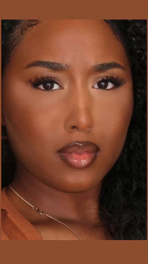Bronze Summer Makeup Brown Skin Aesthetic Tayla Jay Beauty Aesthetic🤎 Brown Skin Dark Skin