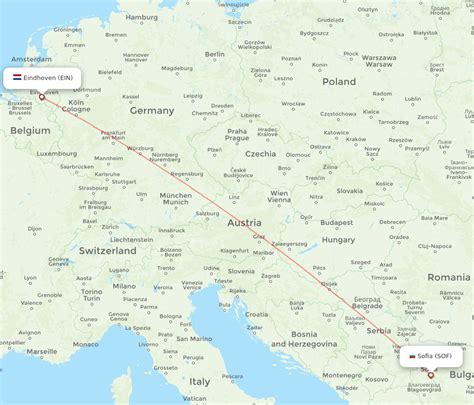 Flights From Sofia To Eindhoven Sof To Ein Flight Routes