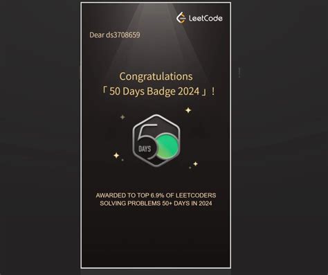 Deepti Singh On Linkedin 50daysofcode Leetcodebadge Achievementunlocked