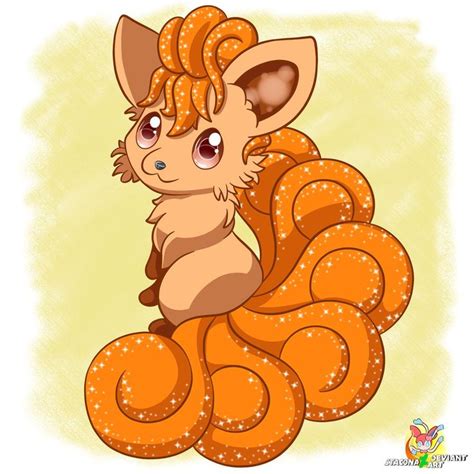 Chibi Vulpix By Stacona On Deviantart Pokemon Art Pokemon Chibi