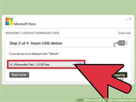 How To Install Windows 7 Using Pen Drive With Pictures WikiHow