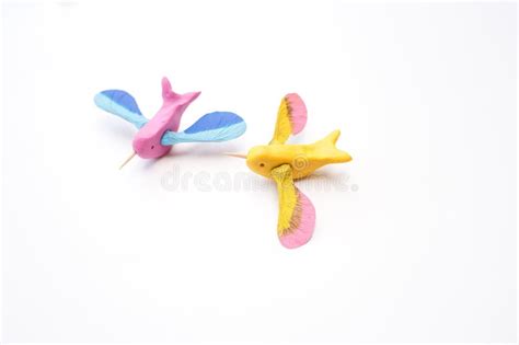 A Creative Craft Process Transforming Maple Seeds Into A Bird Like