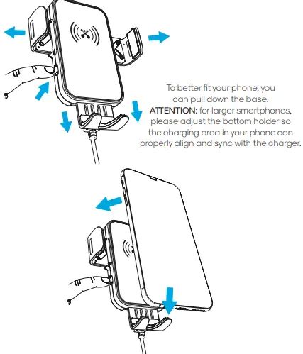 Atomi At1633 Qi Wireless Car Charger User Manual