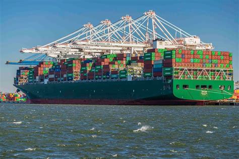 Port Of Baltimore Sees Largest Container Ship Ever Chesapeake Bay Magazine
