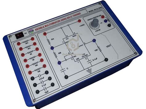 Astable Multivibrator Trainer Using 555 IC