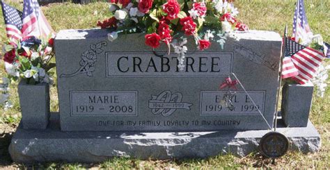 Earl Eugene Crabtree 1919 1999 Find A Grave Memorial