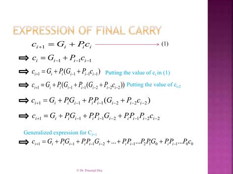 Carry Look Ahead Adder Pptx