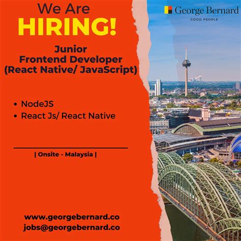 George Bernard On Linkedin Frontenddeveloper Reactnative Javascript