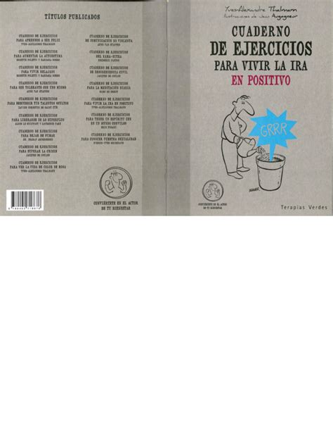 Cuaderno De Ejercicios Para Vivir La Ira En Positivo Pdf