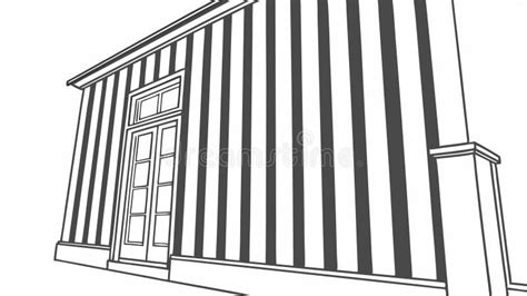 Building Facade Vector Architectural Illustration Element Vector Design Generative Ai Stock