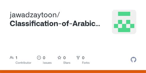 GitHub Jawadzaytoon Classification Of Arabic Articles