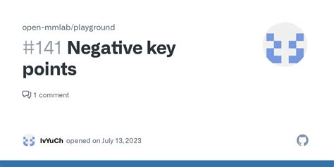 Negative Key Points Issue 141 Open Mmlab Playground GitHub