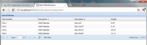 Programmers Sample Guide Extjs 4 Mvc Architecture Tutorial Using Java
