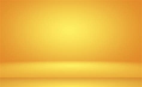 추상 럭셔리 골드 노란색 그라데이션 스튜디오 벽은 배경 레이아웃 배너 및 제품 프레젠테이션으로 잘 사용됩니다 무료 사진