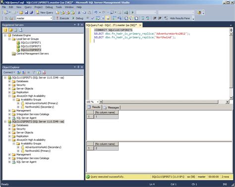 Are You The Primary Replica Everyday Sql