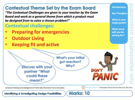 2021 22 New Contextual Themes Gcse Dt Nea Aqa Guide To Context