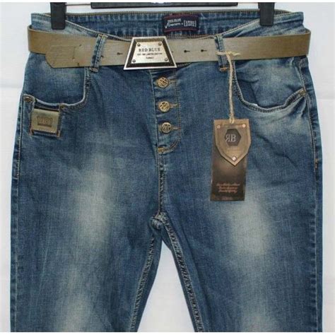 Джинсы женские Американка Red blue jeans boyfriend 2003 оптом и в ...