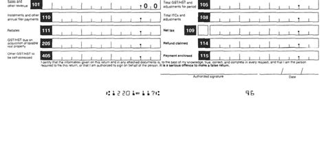 Hst Gst Return Form ≡ Fill Out Printable Pdf Forms Online