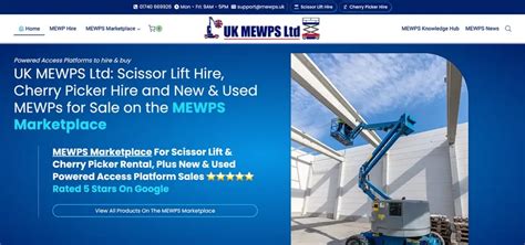 What Is A Mewp Complete Guide To Scissor Lifts Cherry Pickers And More Uk Mewps Ltd