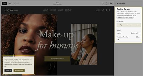 How To Add And Edit Cookie Banner In Squarespace 2025 Guide — Design