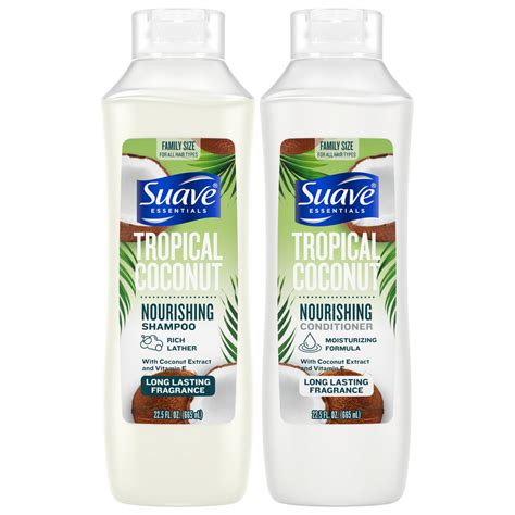 Suave Shampoo And Conditioner Set Tropical Coconut Buy In Canada