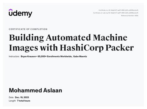 Completed Building Automated Machine Images With Hashicorp Packer Mohammed Aslaan Posted On