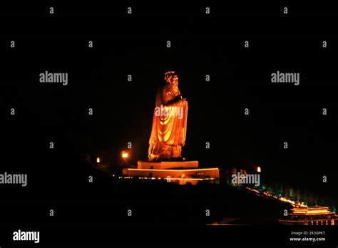 Qufu China September 26 2022 A Large Scale Immersive Light Show