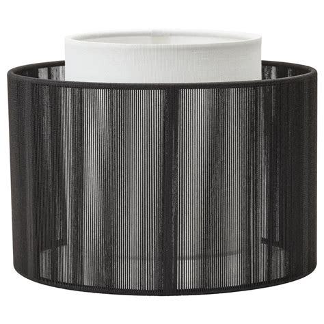 Symfonisk Shade For Speaker Lamp Base Textile Black Ikea