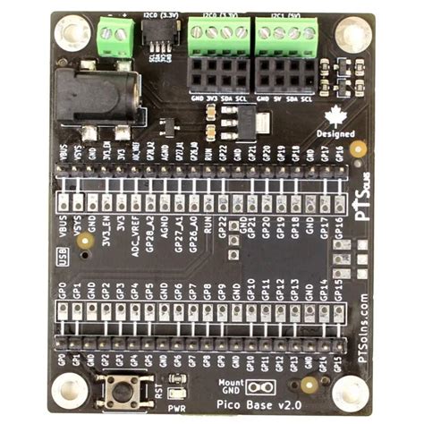 Ptsolns Raspberry Pi Pico Expansion Board Robotshop