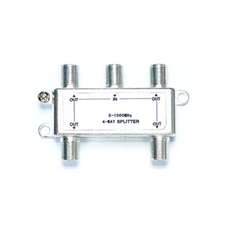Cable Tv Splitters Catv Splitter Cable Television Splitters 4way Indoor Splitter Cable Tv