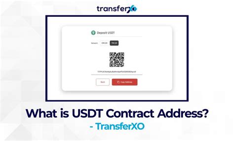 what is usdt contract address transferxo guide