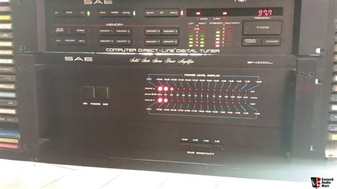 Sae 2400l Amp Mark Viii Tuner Mark Xvii Equalizer Photo 5328172 Us