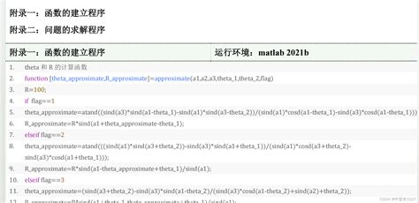 数模国赛注意事项和提前准备数学建模比赛附录中代码可以用图片的形式吗 Csdn博客