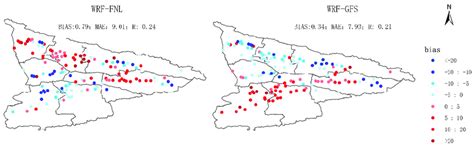 Geographical Distribution Of The Precipitation Simulation Download
