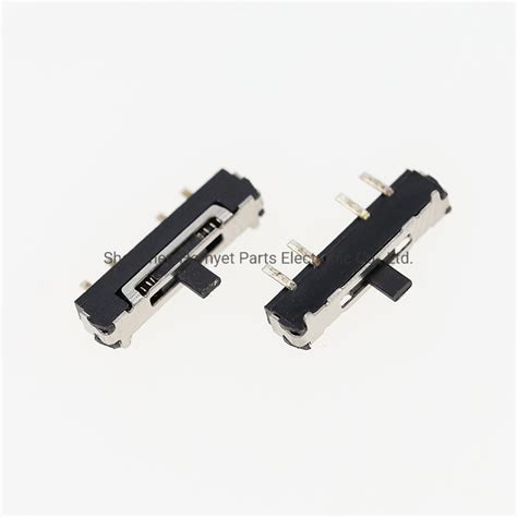 China Electronic Componet Supply Reset Four Pin Patch Double Reset Toggle Switch Three Gear Pin