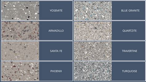 Epoxy Flooring Color Chart Dream Garage