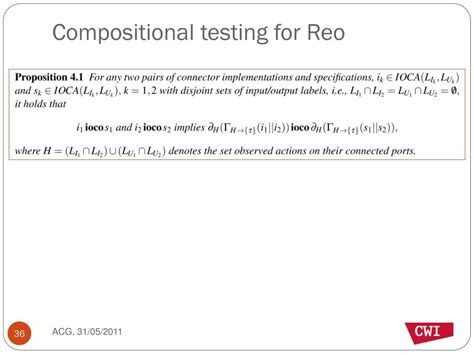 Ppt Input Output Conformance Testing For Channel Based Connectors