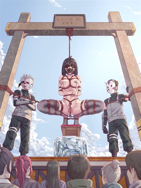 Rule 34 Asphyxiation Black Hair Black Socks Blindfold Bondage Boruto