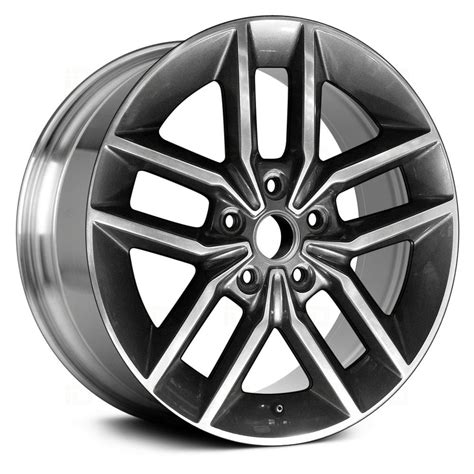 Replace® Alyjf059u90 Double 5 Spoke Polished And Dark Charcoal