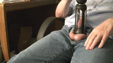 Using Penis Pump Estim Vibrator And Stroking To Reach Orgasm