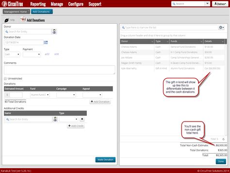 How Do I Add Multiple Donations Circuitree Supportcircuitree Support