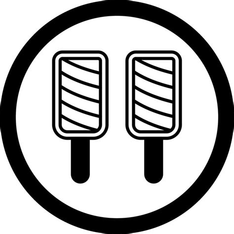 Popsicle Circle Icon 48282441 Vector Art At Vecteezy