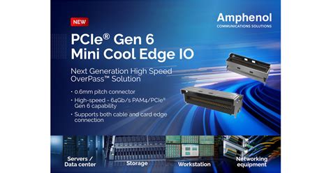 Amphenol Communications Solutions Releases Internal High Speed Link