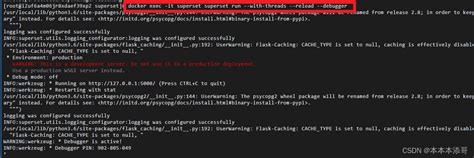 【项目实战】基于docker安装superset Csdn博客