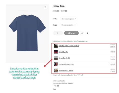Bundles On Single Product And Shop Archive Page WPClever Documentations