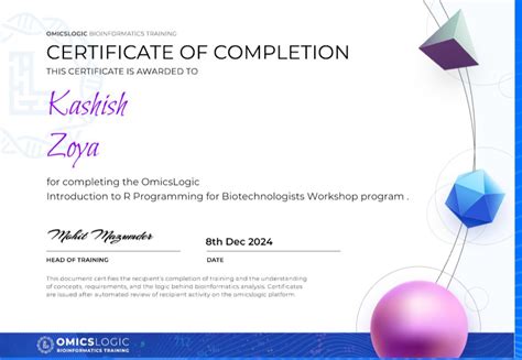 Omicslogic Biology As Data Science On Linkedin Bioinformatics R Programming Certificate